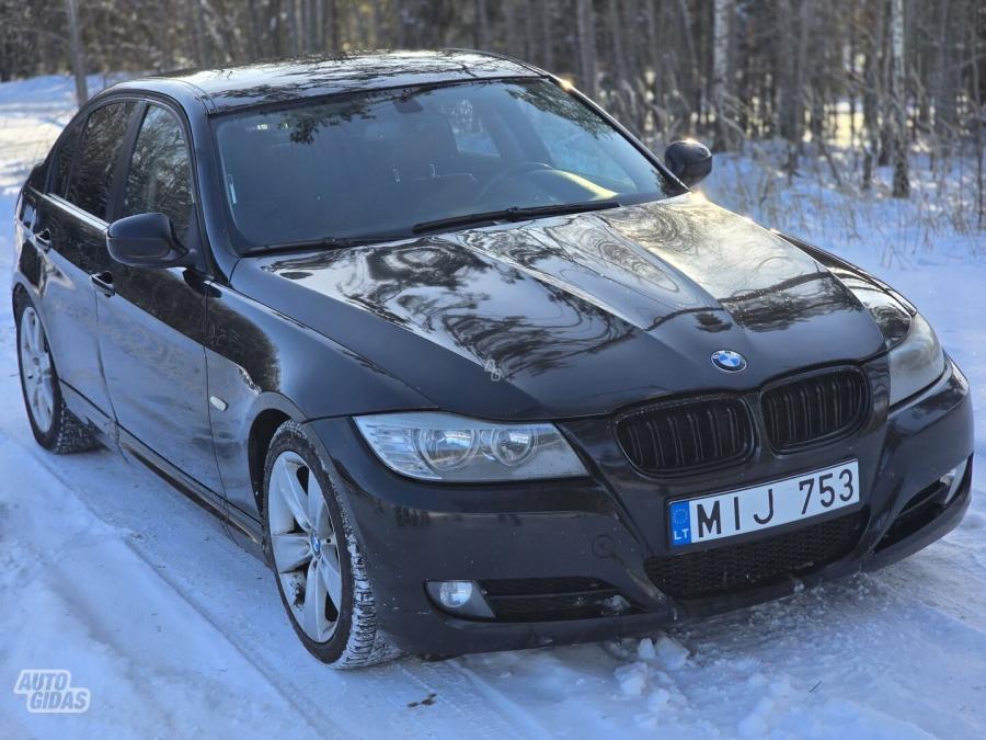 Black BMW 320 2008 in Radviliskis, with an engine capacity of 2.00 L and mileage of 371 thousand km for 2550 €, photo 2 on AUTOMOTO.COM.LV