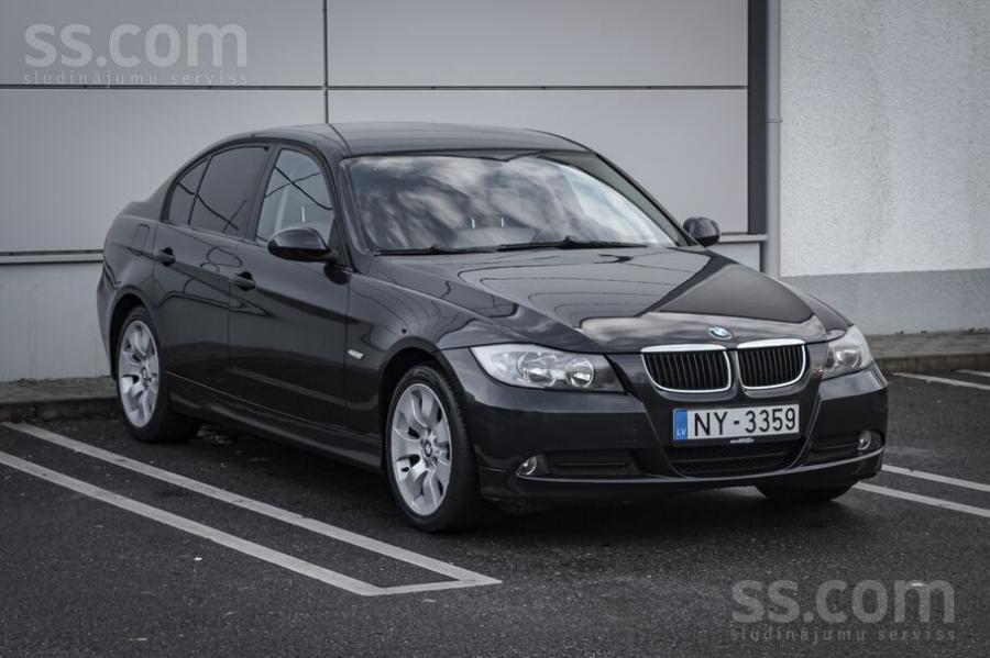 Melns BMW 320 2008 Rīga, ar dzinēja tilpumu 2.00 L un nobraukumu 159 tūkst. km par 4490 €, foto 4 vietnē AUTOMOTO.COM.LV