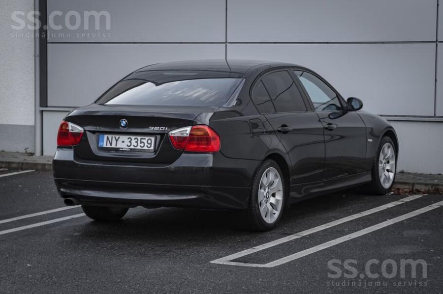 Melns BMW 320 2008 Rīga, ar dzinēja tilpumu 2.00 L un nobraukumu 159 tūkst. km par 4490 €, foto 5 vietnē AUTOMOTO.COM.LV