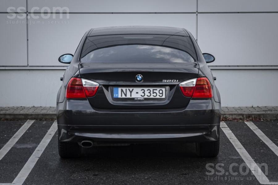 Melns BMW 320 2008 Rīga, ar dzinēja tilpumu 2.00 L un nobraukumu 159 tūkst. km par 4490 €, foto 6 vietnē AUTOMOTO.COM.LV