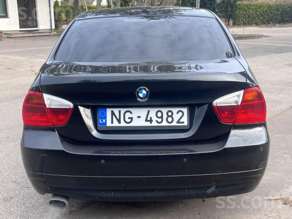 Melns BMW 320 2008 Jūrmala, ar dzinēja tilpumu 2.00 L un nobraukumu 0 tūkst. km par 3500 €, foto 5 vietnē AUTOMOTO.COM.LV