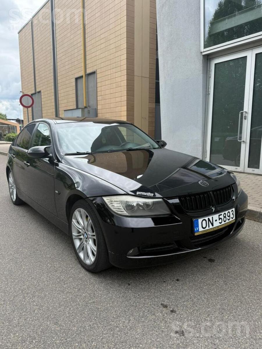 Melns BMW 320 2008 Rīga, ar dzinēja tilpumu 2.00 L un nobraukumu 0 tūkst. km par 4200 €, foto 1 vietnē AUTOMOTO.COM.LV