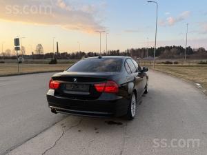 Black BMW 320 2008 in Ogre, with an engine capacity of 2.00 L and mileage of 0 thousand km for 4800 €, photo 4 on AUTOMOTO.COM.LV