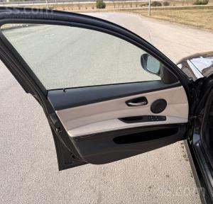 Black BMW 320 2008 in Ogre, with an engine capacity of 2.00 L and mileage of 0 thousand km for 4800 €, photo 11 on AUTOMOTO.COM.LV