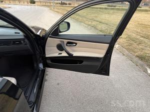 Black BMW 320 2008 in Ogre, with an engine capacity of 2.00 L and mileage of 0 thousand km for 4800 €, photo 17 on AUTOMOTO.COM.LV