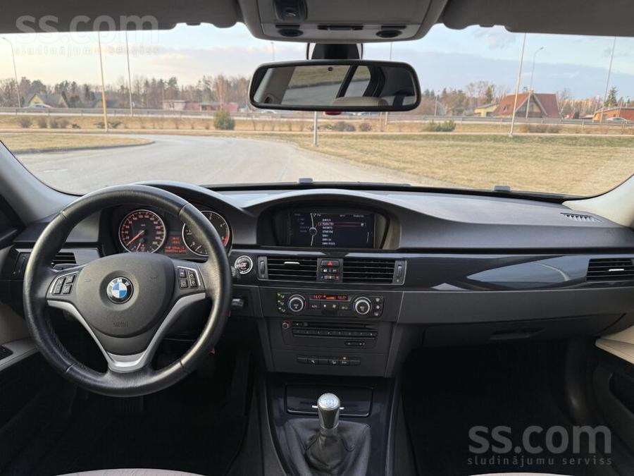 Black BMW 320 2008 in Ogre, with an engine capacity of 2.00 L and mileage of 0 thousand km for 4800 €, photo 20 on AUTOMOTO.COM.LV