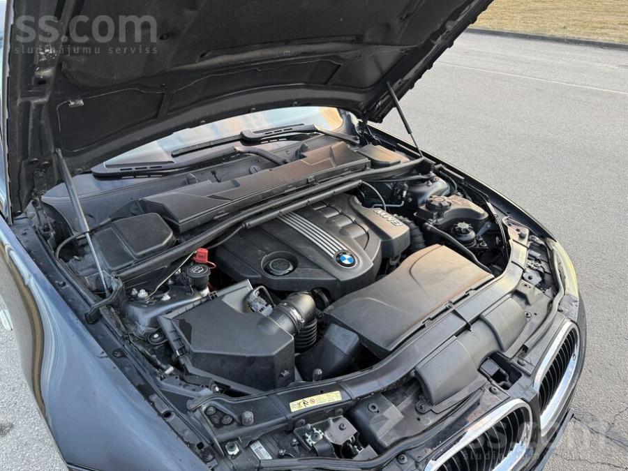 Black BMW 320 2008 in Ogre, with an engine capacity of 2.00 L and mileage of 0 thousand km for 4800 €, photo 28 on AUTOMOTO.COM.LV