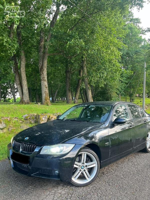 Black BMW 320 2008 in Siauliai, with an engine capacity of 2.00 L and mileage of 386 thousand km for 3100 €, photo 2 on AUTOMOTO.COM.LV