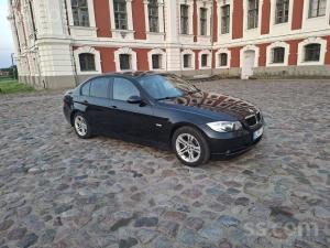Melns BMW 320 2008 Jelgava, ar dzinēja tilpumu 2.00 L un nobraukumu 261 tūkst. km par 4800 €, foto  vietnē AUTOMOTO.COM.LV