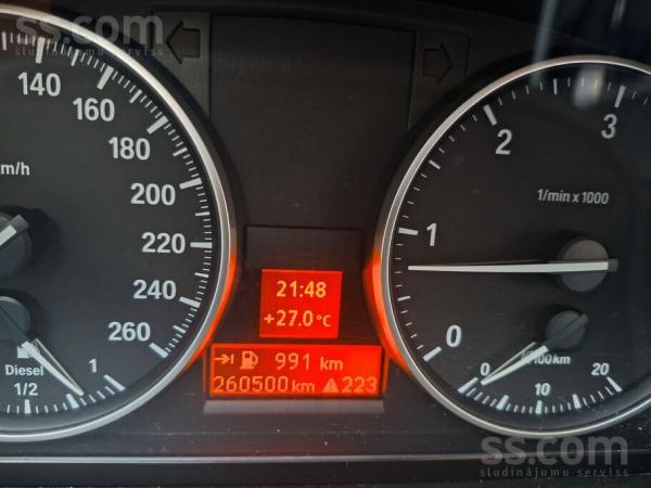Melns BMW 320 2008 Jelgava, ar dzinēja tilpumu 2.00 L un nobraukumu 261 tūkst. km par 4800 €, foto 6 vietnē AUTOMOTO.COM.LV
