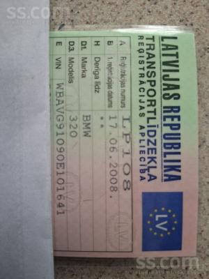 Melns BMW 320 2008 Jelgava, ar dzinēja tilpumu 2.00 L un nobraukumu 261 tūkst. km par 4800 €, foto 16 vietnē AUTOMOTO.COM.LV