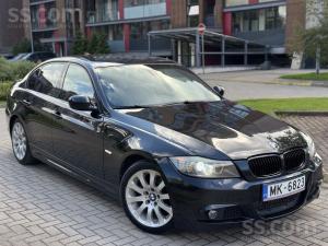 Black BMW 320 2008 in Riga, with an engine capacity of 2.00 L and mileage of 390 thousand km for 5390 €, photo  on AUTOMOTO.COM.LV