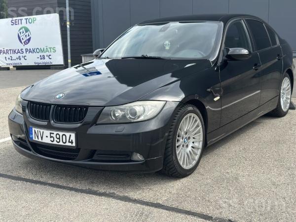 Melns BMW 320 2008 Rīga, ar dzinēja tilpumu 2.00 L un nobraukumu 302 tūkst. km par 5800 €, foto 1 vietnē AUTOMOTO.COM.LV