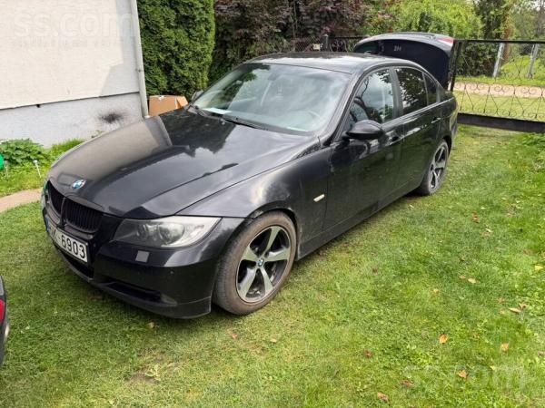 Melns BMW 320 2008 Rīga, ar dzinēja tilpumu 2.00 L un nobraukumu 328 tūkst. km par 3850 €, foto 1 vietnē AUTOMOTO.COM.LV