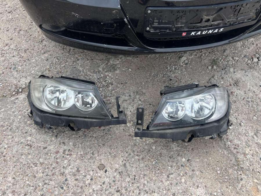 Black BMW 320 2008 in Kaunas, with an engine capacity of 2.00 L and mileage of 296 thousand km for 1550 €, photo 6 on AUTOMOTO.COM.LV