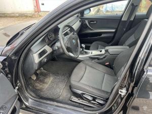 Black BMW 320 2008 in Kaunas, with an engine capacity of 2.00 L and mileage of 296 thousand km for 1550 €, photo 15 on AUTOMOTO.COM.LV