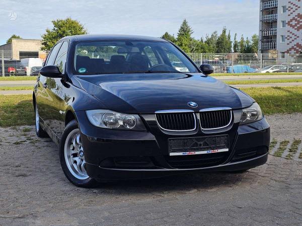 Melns BMW 320 2008 Kretinga, ar dzinēja tilpumu 2.00 L un nobraukumu 254 tūkst. km par 4199 €, foto 6 vietnē AUTOMOTO.COM.LV