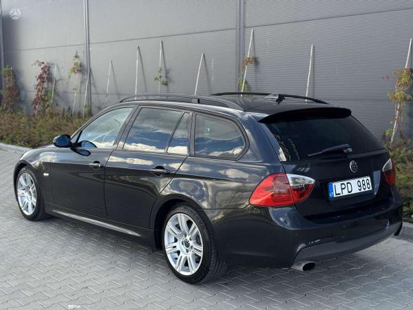 Black BMW 320 2008 in Vilnius, with an engine capacity of 2.00 L and mileage of 279 thousand km for 3800 €, photo 4 on AUTOMOTO.COM.LV