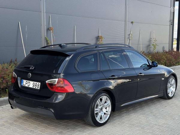 Black BMW 320 2008 in Vilnius, with an engine capacity of 2.00 L and mileage of 279 thousand km for 3800 €, photo 5 on AUTOMOTO.COM.LV