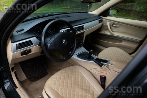 BMW 320 2008 in Riga on AUTOMOTO.COM.LV Black BMW 320 2008 in Riga, with an engine capacity of 2.00 L and mileage of 289 thousand km for 3500 €, photo 9 on AUTOMOTO.COM.LV