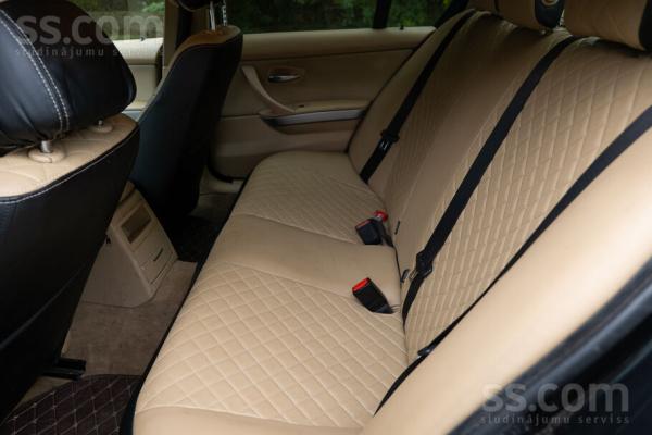 BMW 320 2008 in Riga on AUTOMOTO.COM.LV Black BMW 320 2008 in Riga, with an engine capacity of 2.00 L and mileage of 289 thousand km for 3500 €, photo 11 on AUTOMOTO.COM.LV