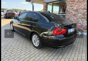 Black BMW 320 2008 in Talsi, with an engine capacity of 2.00 L and mileage of 440 thousand km for 2500 €, photo 3 on AUTOMOTO.COM.LV