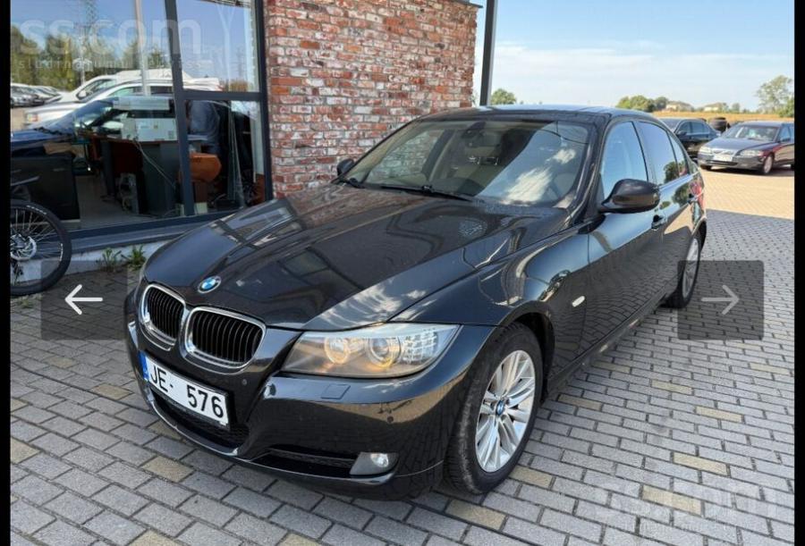 Black BMW 320 2008 in Talsi, with an engine capacity of 2.00 L and mileage of 440 thousand km for 2500 €, photo 8 on AUTOMOTO.COM.LV