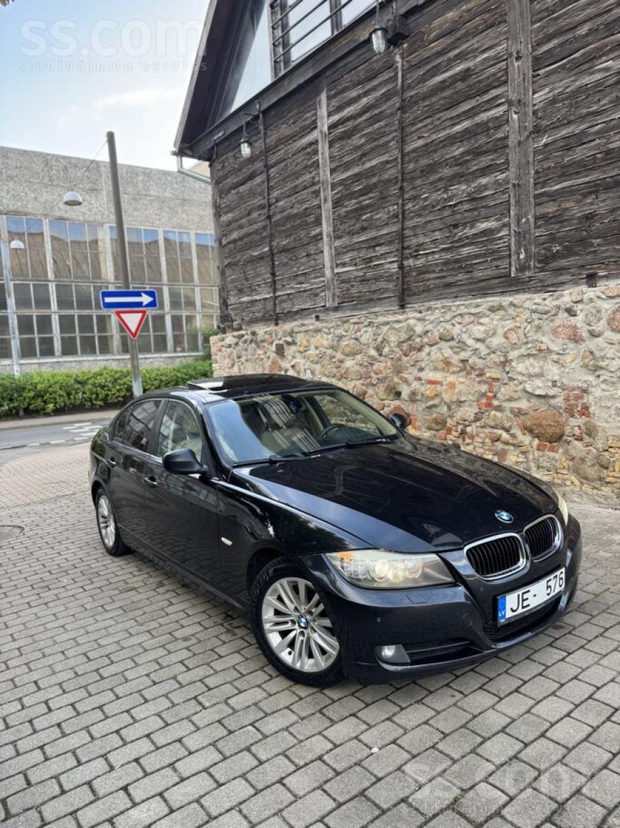 Melns BMW 320 2008 Liepāja, ar dzinēja tilpumu 2.00 L un nobraukumu 0 tūkst. km par 3450 €, foto 1 vietnē AUTOMOTO.COM.LV