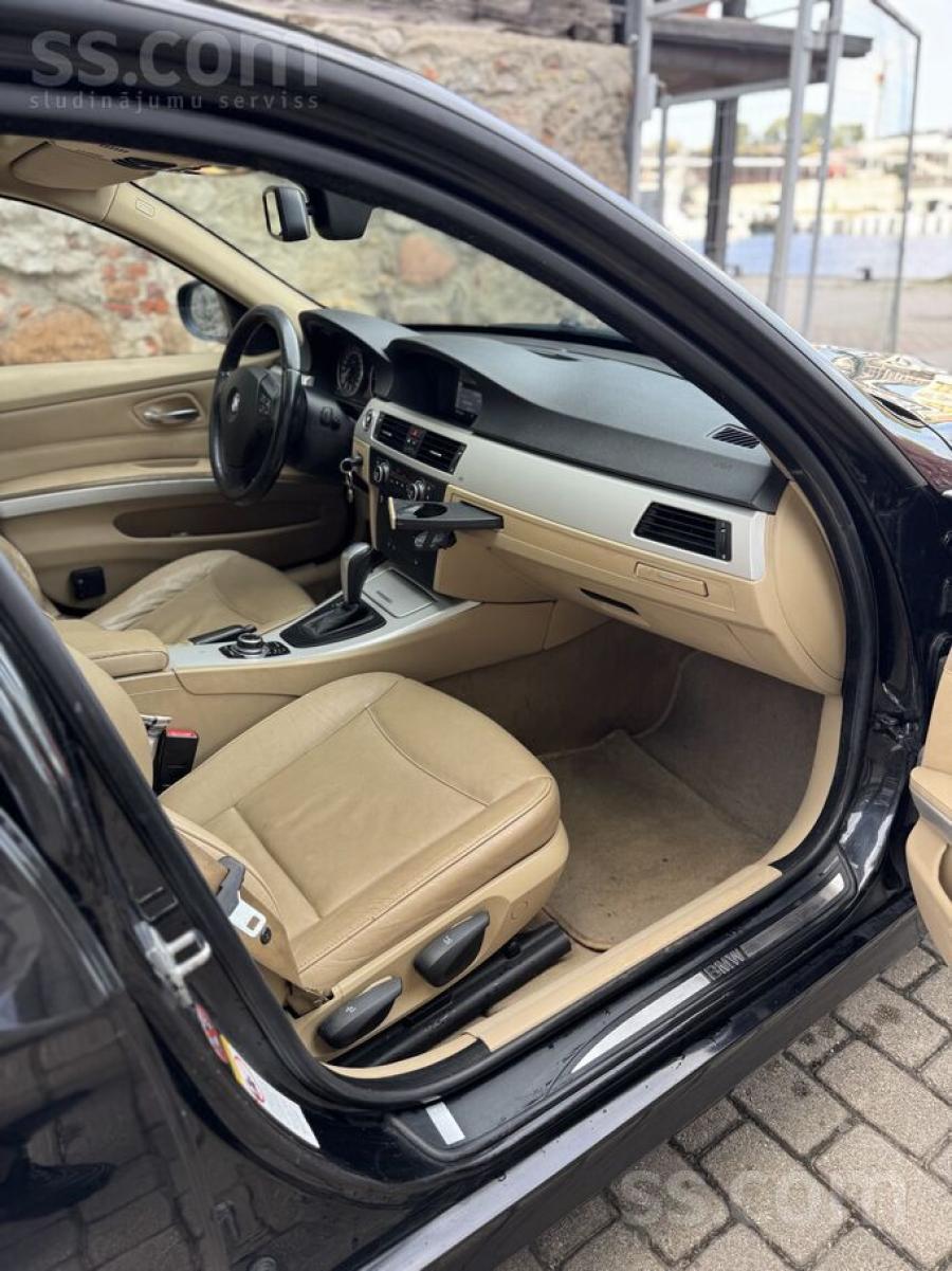 Melns BMW 320 2008 Liepāja, ar dzinēja tilpumu 2.00 L un nobraukumu 0 tūkst. km par 3450 €, foto 6 vietnē AUTOMOTO.COM.LV