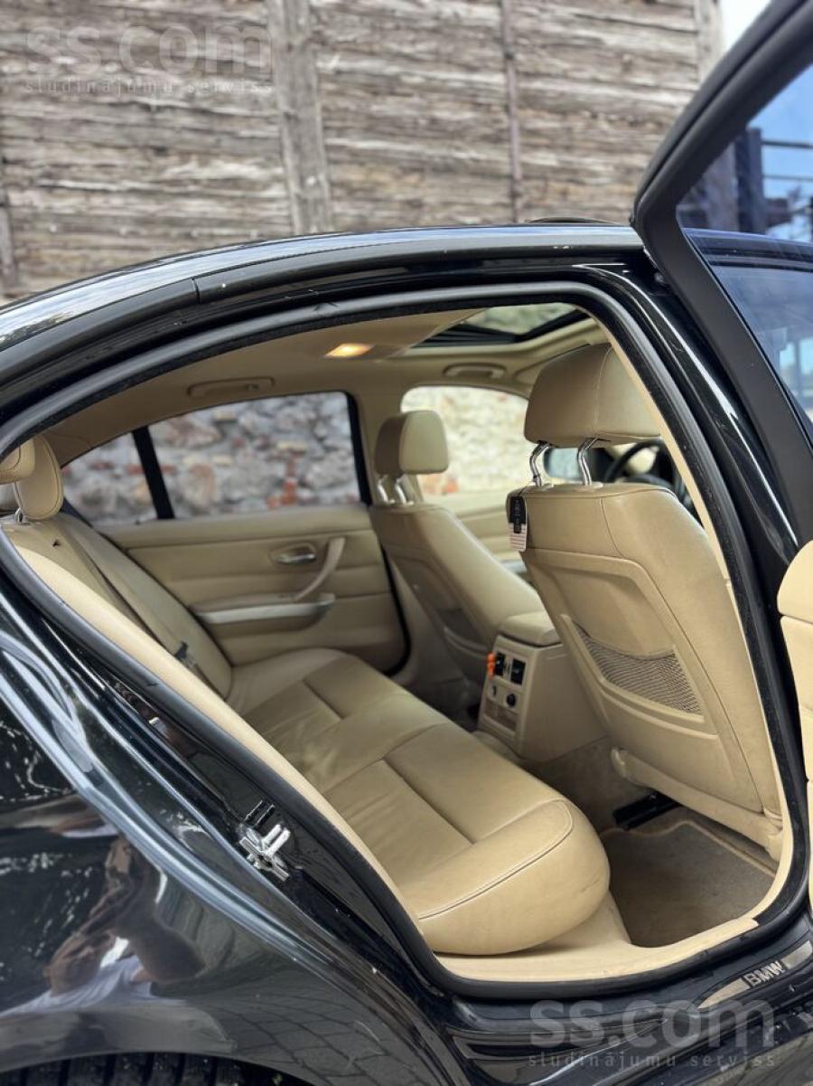 Melns BMW 320 2008 Liepāja, ar dzinēja tilpumu 2.00 L un nobraukumu 0 tūkst. km par 3450 €, foto 7 vietnē AUTOMOTO.COM.LV
