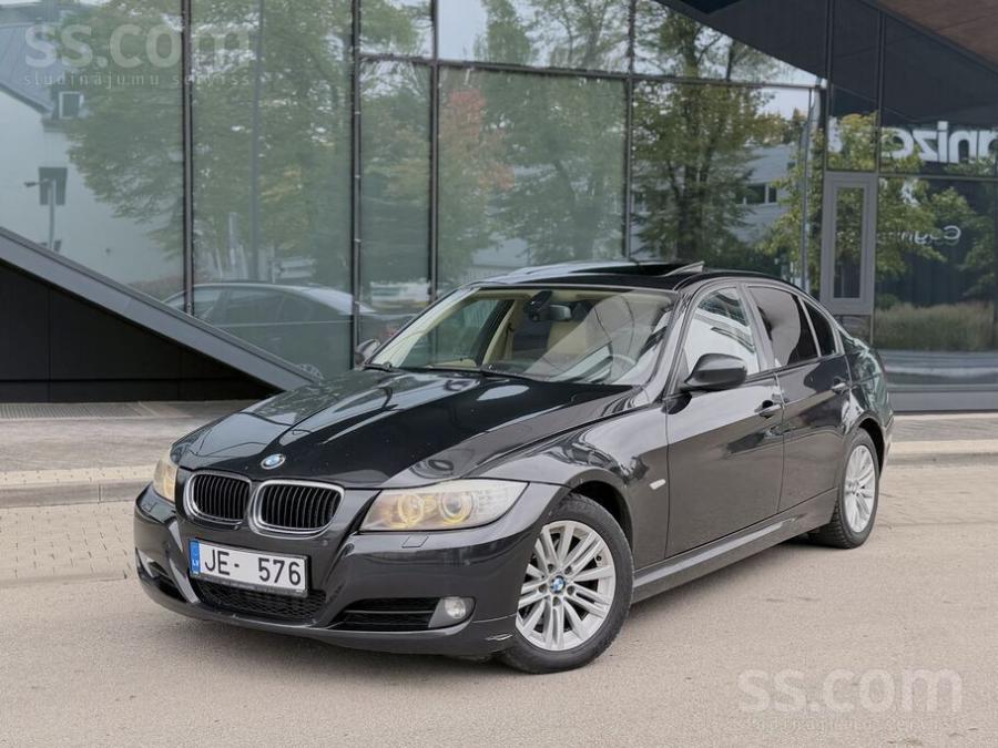 Черный БМВ 320 2008 в Рига, объемом двигателя 2.00 л и пробегом 440 тыс. км за 3750 €, фото 1 на AUTOMOTO.COM.LV