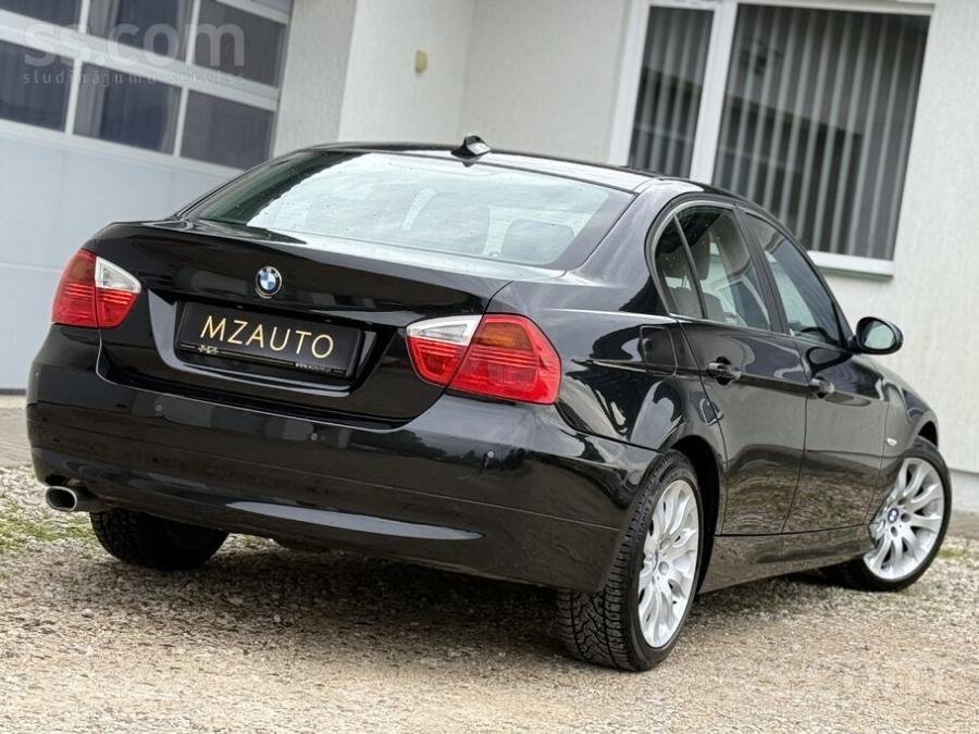 Melns BMW 320 2008 Tukums, ar dzinēja tilpumu 2.00 L un nobraukumu 273 tūkst. km par 5890 €, foto 5 vietnē AUTOMOTO.COM.LV