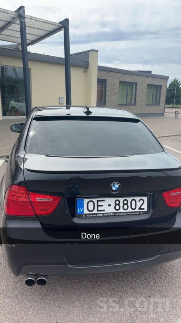 Melns BMW 320 2009 Liepāja, ar dzinēja tilpumu 2.00 L un nobraukumu 342 tūkst. km par 6000 €, foto 6 vietnē AUTOMOTO.COM.LV