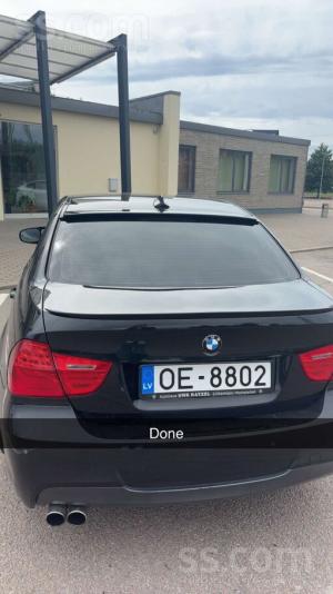 Melns BMW 320 2009 Liepāja, ar dzinēja tilpumu 2.00 L un nobraukumu 342 tūkst. km par 6000 €, foto 6 vietnē AUTOMOTO.COM.LV