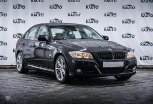 Black BMW 320 2009 in Kaunas, with an engine capacity of 2.00 L and mileage of 292 thousand km for 5490 €, photo 2 on AUTOMOTO.COM.LV