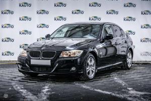 Melns BMW 320 2009 Kauņa, ar dzinēja tilpumu 2.00 L un nobraukumu 270 tūkst. km par 5990 €, foto  vietnē AUTOMOTO.COM.LV