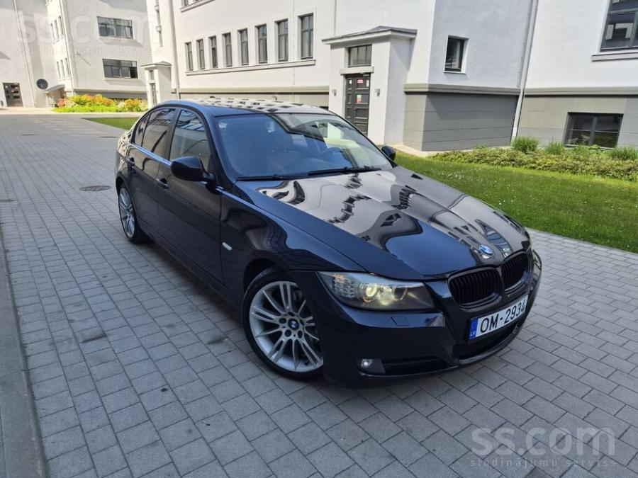 Черный БМВ 320 2009 в Елгава, объемом двигателя 2.00 л и пробегом 330 тыс. км за 6400 €, фото 4 на AUTOMOTO.COM.LV