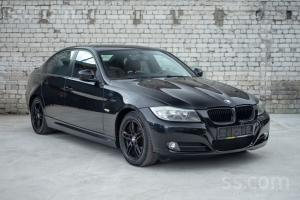 Melns BMW 320 2009 Liepāja, ar dzinēja tilpumu 2.00 L un nobraukumu 259 tūkst. km par 5500 €, foto  vietnē AUTOMOTO.COM.LV