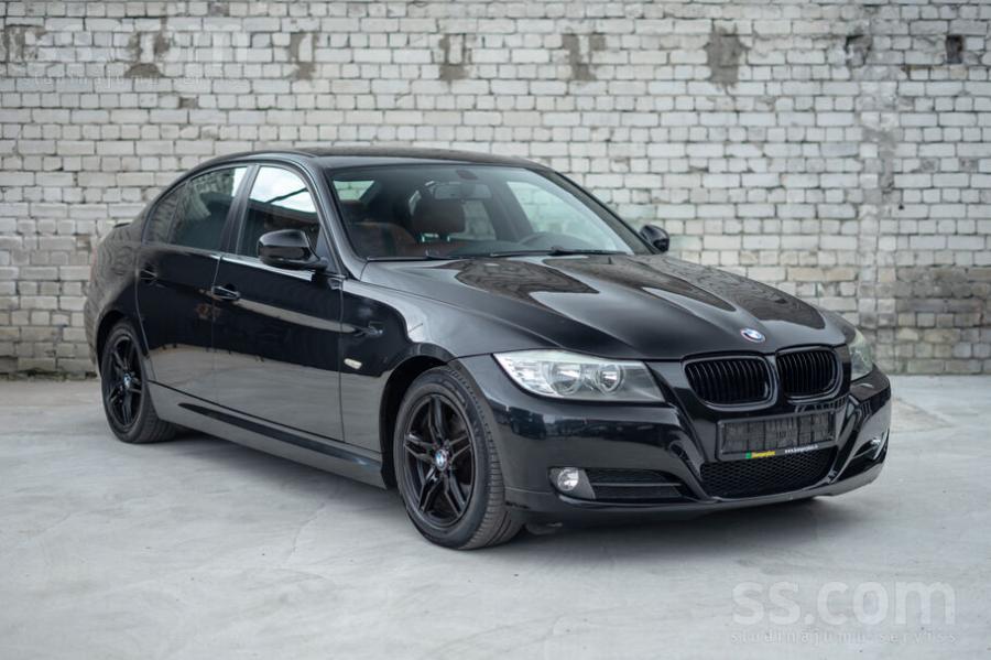 Melns BMW 320 2009 Liepāja, ar dzinēja tilpumu 2.00 L un nobraukumu 259 tūkst. km par 5500 €, foto 1 vietnē AUTOMOTO.COM.LV