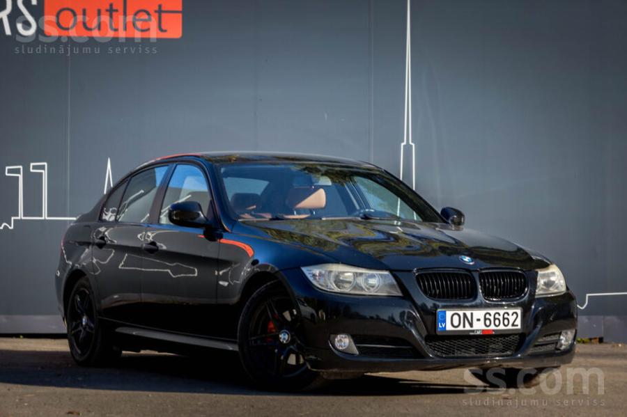 Melns BMW 320 2009 Rīga, ar dzinēja tilpumu 2.00 L un nobraukumu 262 tūkst. km par 4990 €, foto 4 vietnē AUTOMOTO.COM.LV