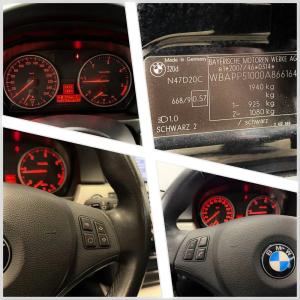 Black BMW 320 2010 in Jurmala, with an engine capacity of 2.00 L and mileage of 260 thousand km for 6995 €, photo 34 on AUTOMOTO.COM.LV