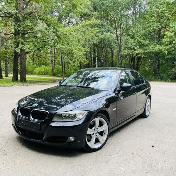 Black BMW 320 2010 in Riga, with an engine capacity of 2.00 L and mileage of 0 thousand km for 4999 €, photo 2 on AUTOMOTO.COM.LV