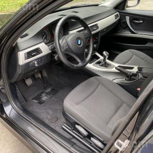 Black BMW 320 2010 in Riga, with an engine capacity of 2.00 L and mileage of 0 thousand km for 4999 €, photo 7 on AUTOMOTO.COM.LV