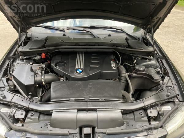 Black BMW 320 2010 in Riga, with an engine capacity of 2.00 L and mileage of 0 thousand km for 4999 €, photo 10 on AUTOMOTO.COM.LV