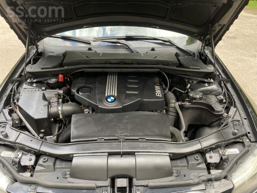 Black BMW 320 2010 in Riga, with an engine capacity of 2.00 L and mileage of 0 thousand km for 4999 €, photo 11 on AUTOMOTO.COM.LV