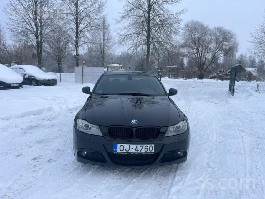 Black BMW 320 2011 in Kuldiga, with an engine capacity of 2.00 L and mileage of 356 thousand km for 7290 €, photo 7 on AUTOMOTO.COM.LV