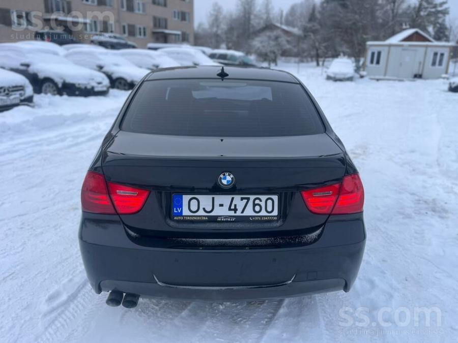 Black BMW 320 2011 in Kuldiga, with an engine capacity of 2.00 L and mileage of 356 thousand km for 7290 €, photo 8 on AUTOMOTO.COM.LV