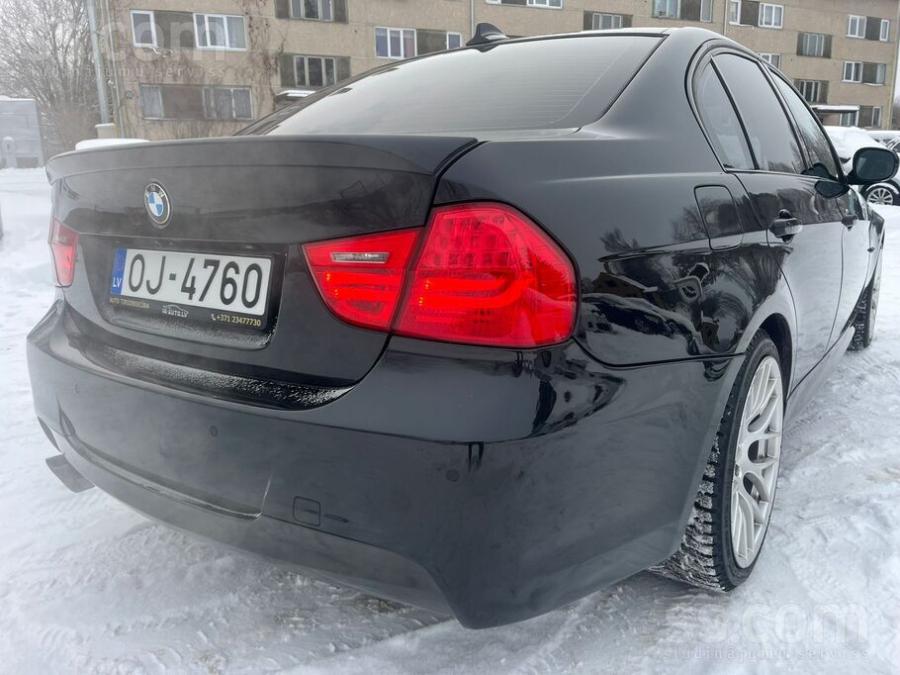 Black BMW 320 2011 in Kuldiga, with an engine capacity of 2.00 L and mileage of 356 thousand km for 7290 €, photo 9 on AUTOMOTO.COM.LV