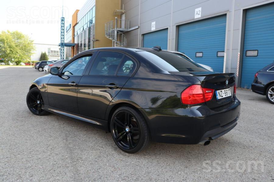 Melns BMW 320 2011 Rīga, ar dzinēja tilpumu 2.00 L un nobraukumu 337 tūkst. km par 6990 €, foto 6 vietnē AUTOMOTO.COM.LV