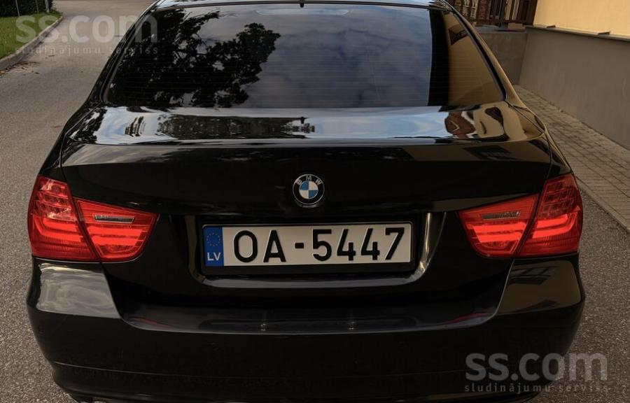 Melns BMW 320 2011 Limbaži, ar dzinēja tilpumu 2.00 L un nobraukumu 226 tūkst. km par 9500 €, foto 5 vietnē AUTOMOTO.COM.LV